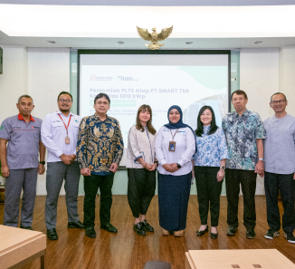 Inauguration of PT SMART Tbk Marunda Rooftop Solar Plant